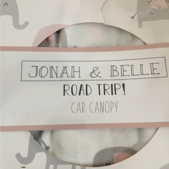 Jonah & Belle | Other | Jonah Belle Car Canopy New Elephant Theme | Poshmark
